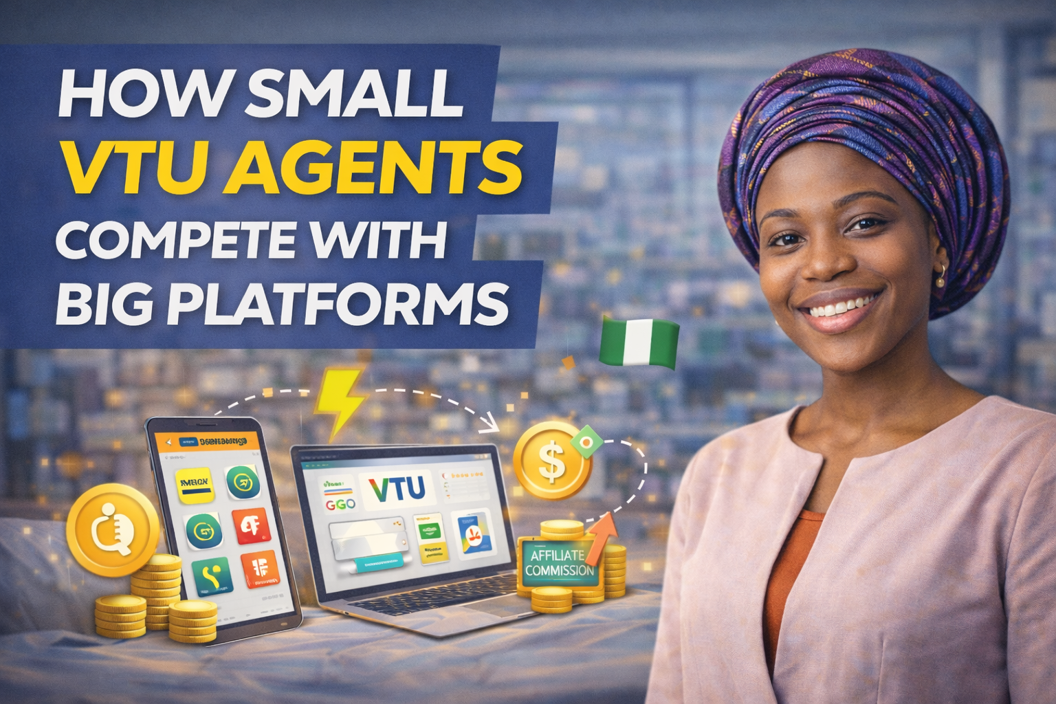 How Small VTU Agents Compete With Big Platforms | Inlomax Blog