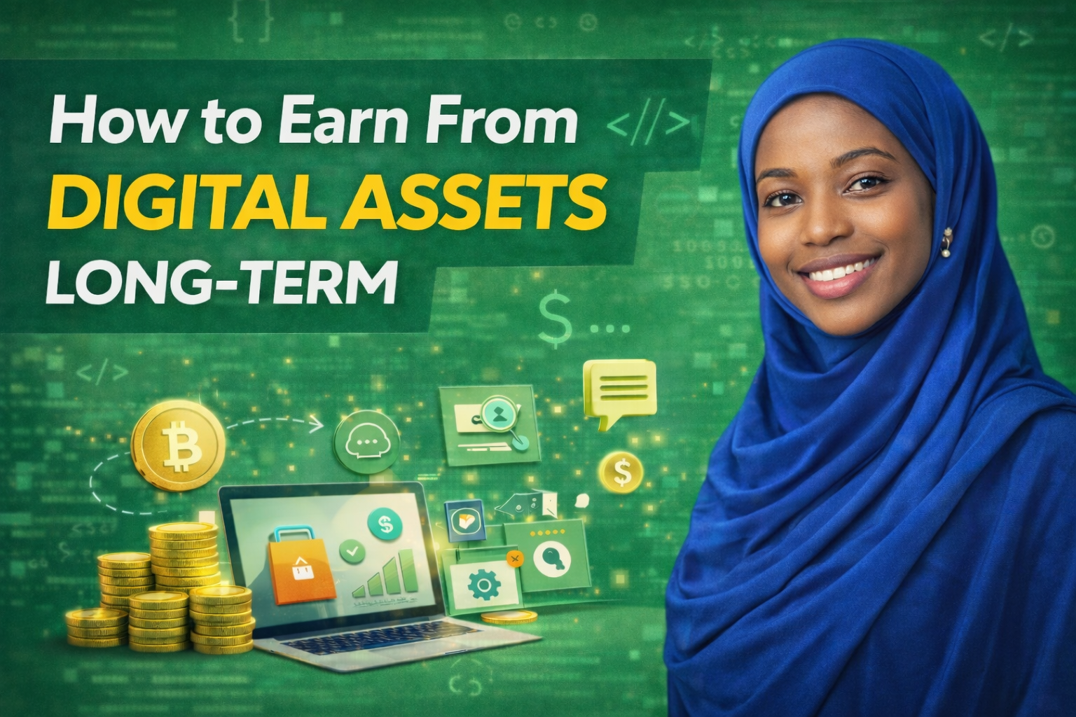 How to Earn From Digital Assets Long-Term